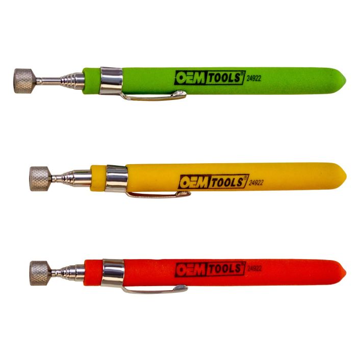 Great Neck Saw Manufacturing OEMTOOLS Neon Pocket Telescoping Magnetic ...