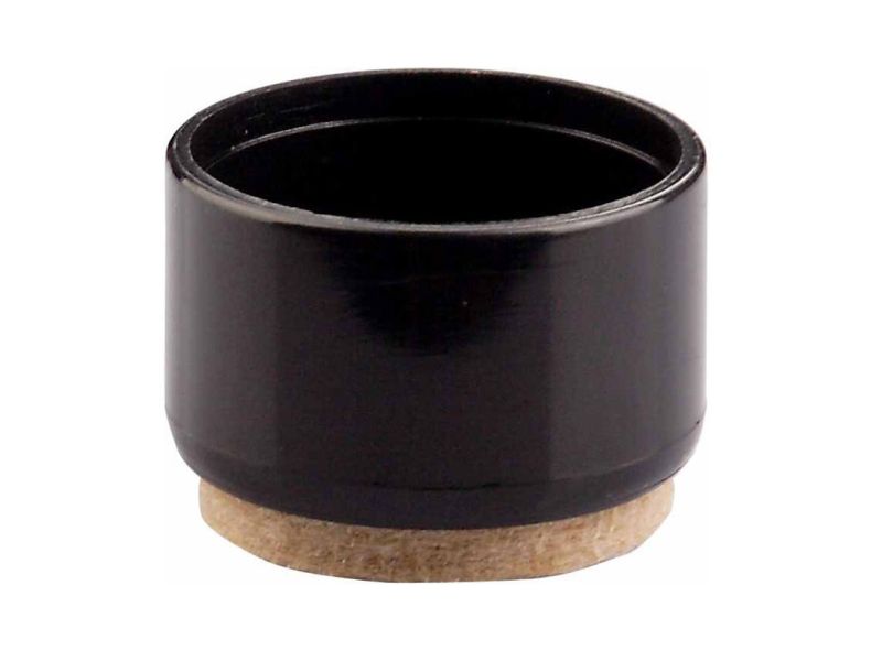Shepherd Hardware 7/8-Inch Plastic Leg Tips with Felt, 4-Pack - Etowah ...