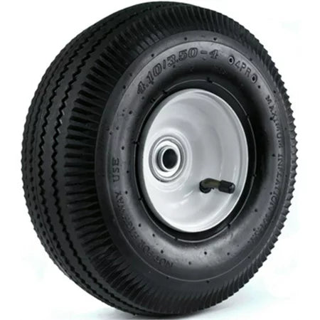 Martin Wheel 410/350-4 10 in. Sawtooth Hand Truck Wheel with 2-1/4 in ...
